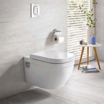 Подвесные унитазы Grohe: Euro Ceramic, белый Bau Ceramic и другие ...